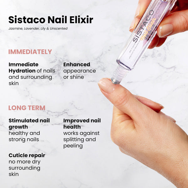 Unscented nail elixir hydrates and restores nails and cuticles ...